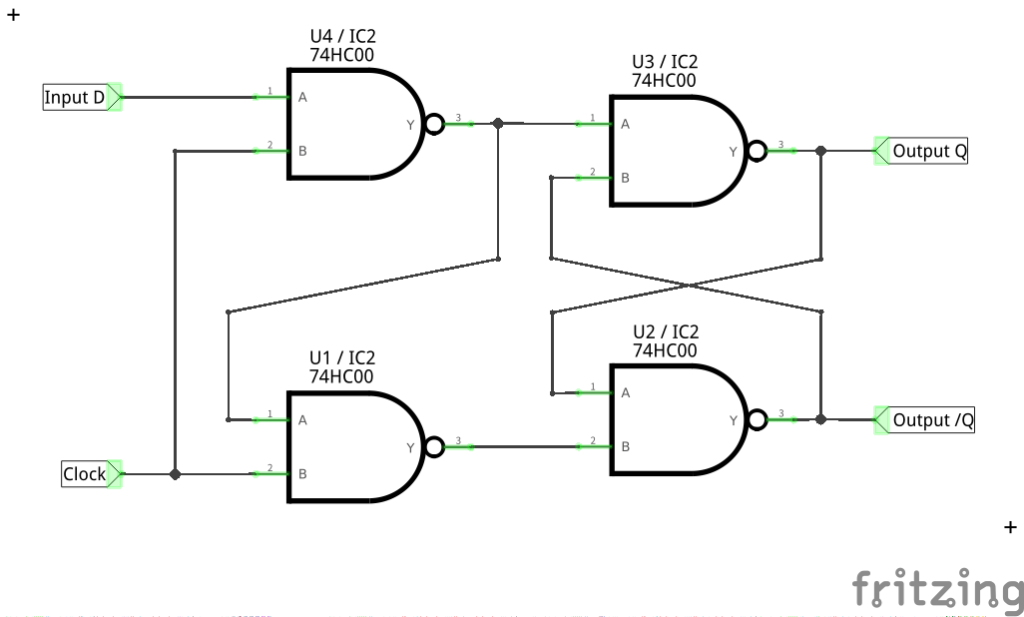 論理回路 / Dフリップフロップ | meyon's STUDY
