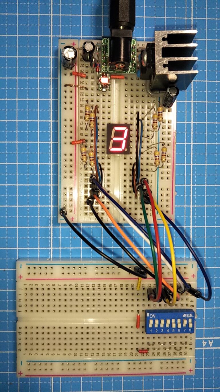 7セグメントLEDを点灯してみる | meyon's STUDY