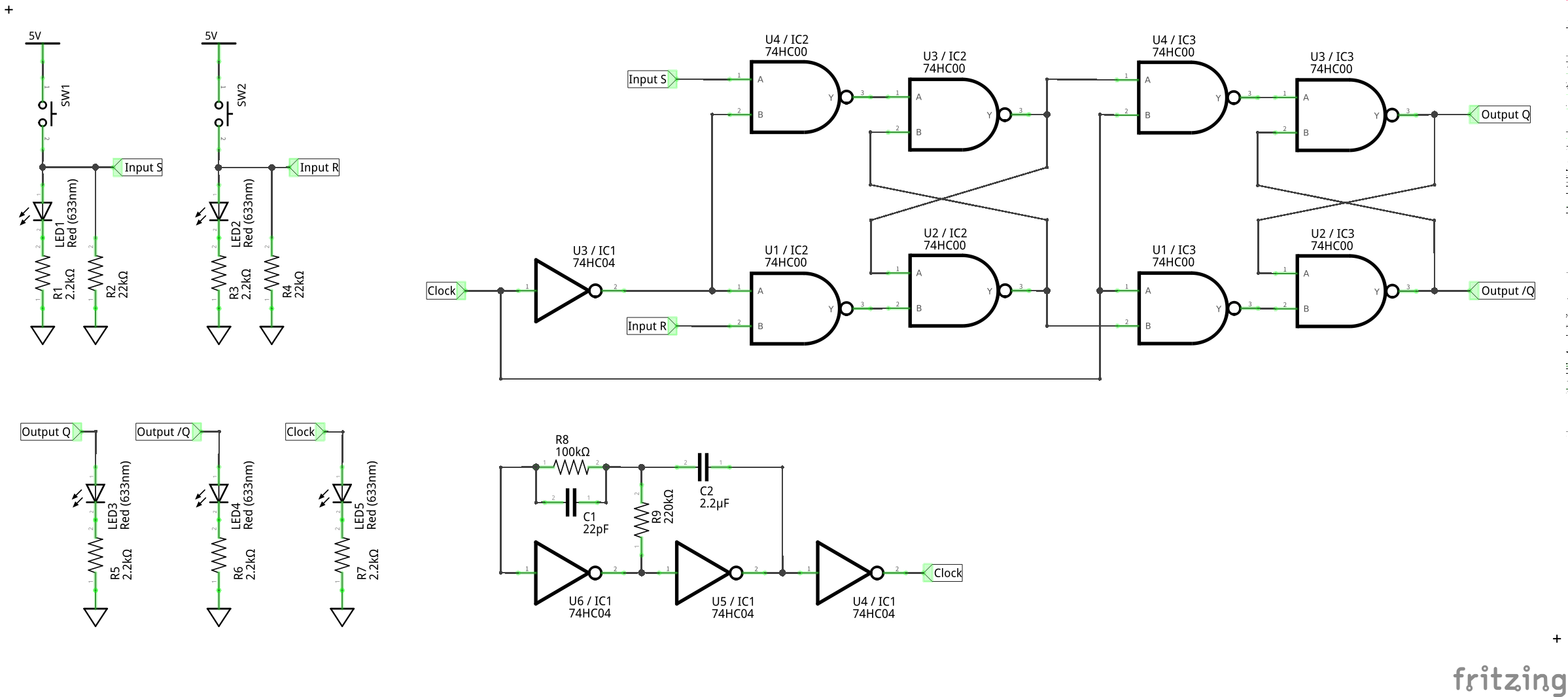 論理回路 / プライマリ・レプリカ型 RS フリップフロップ | meyon's STUDY