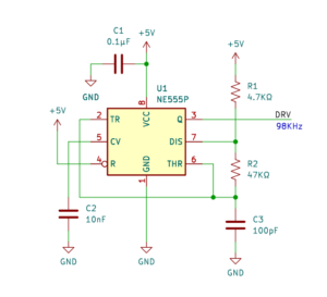 NE555でチャージポンプしてみた、けれど… | meyon's STUDY