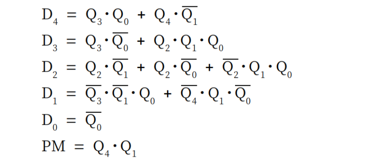 続・デジタル時計をつくる (2) / D-FF を使った12進カウンタ | meyon's STUDY
