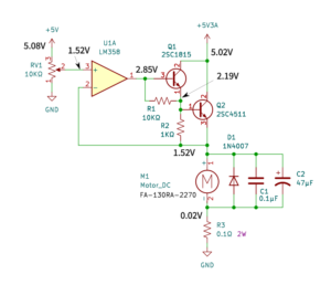 オペアンプ LM358 / 単電源 / ボルテージフォロワ | meyon's STUDY